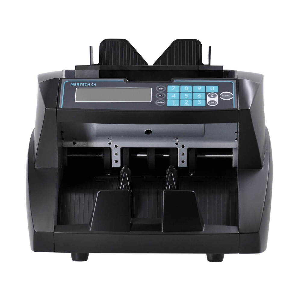 Ko'p valyutali banknot hisoblagichi MERTECH C-4 Black — Toshkent va ...