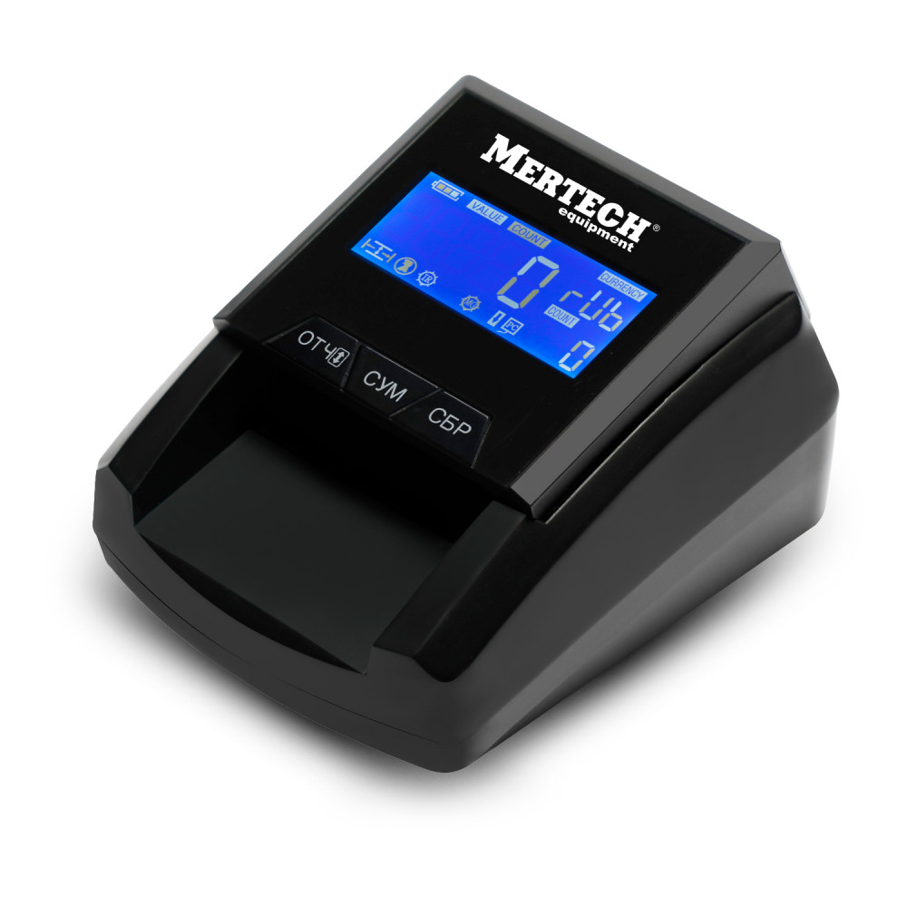 Banknote detector MERTECH D-20A FLASH PRO LCD with battery — buy for 1 689 800 сум with delivery ...