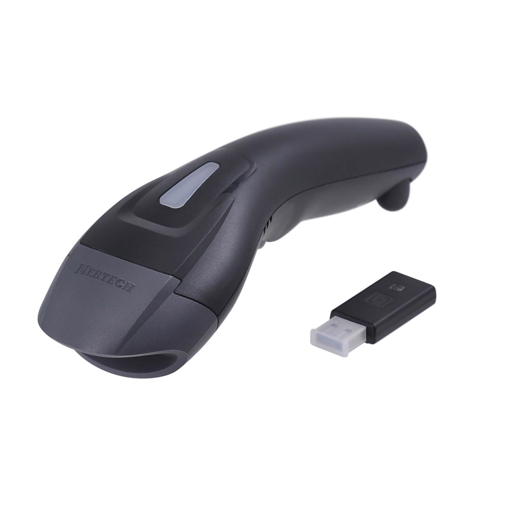 Simsiz shtrix-kod skaneri MERTECH CL-610 BLE Dongle P2D USB qora ...