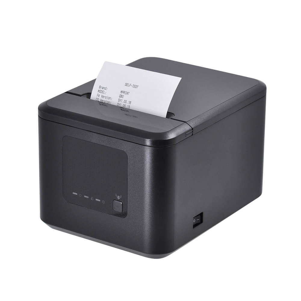Receipt printer MERTECH Q80 Ethernet, RS232, USB Black — buy for 1 833 ...